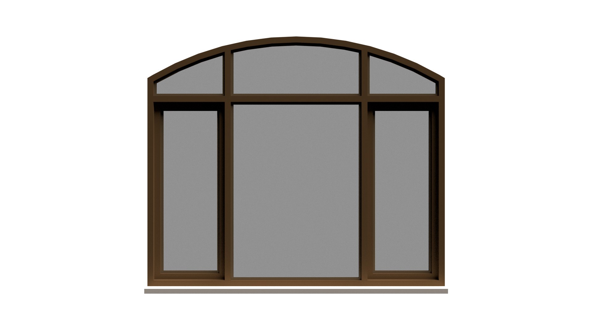 Arch Window 3d Model