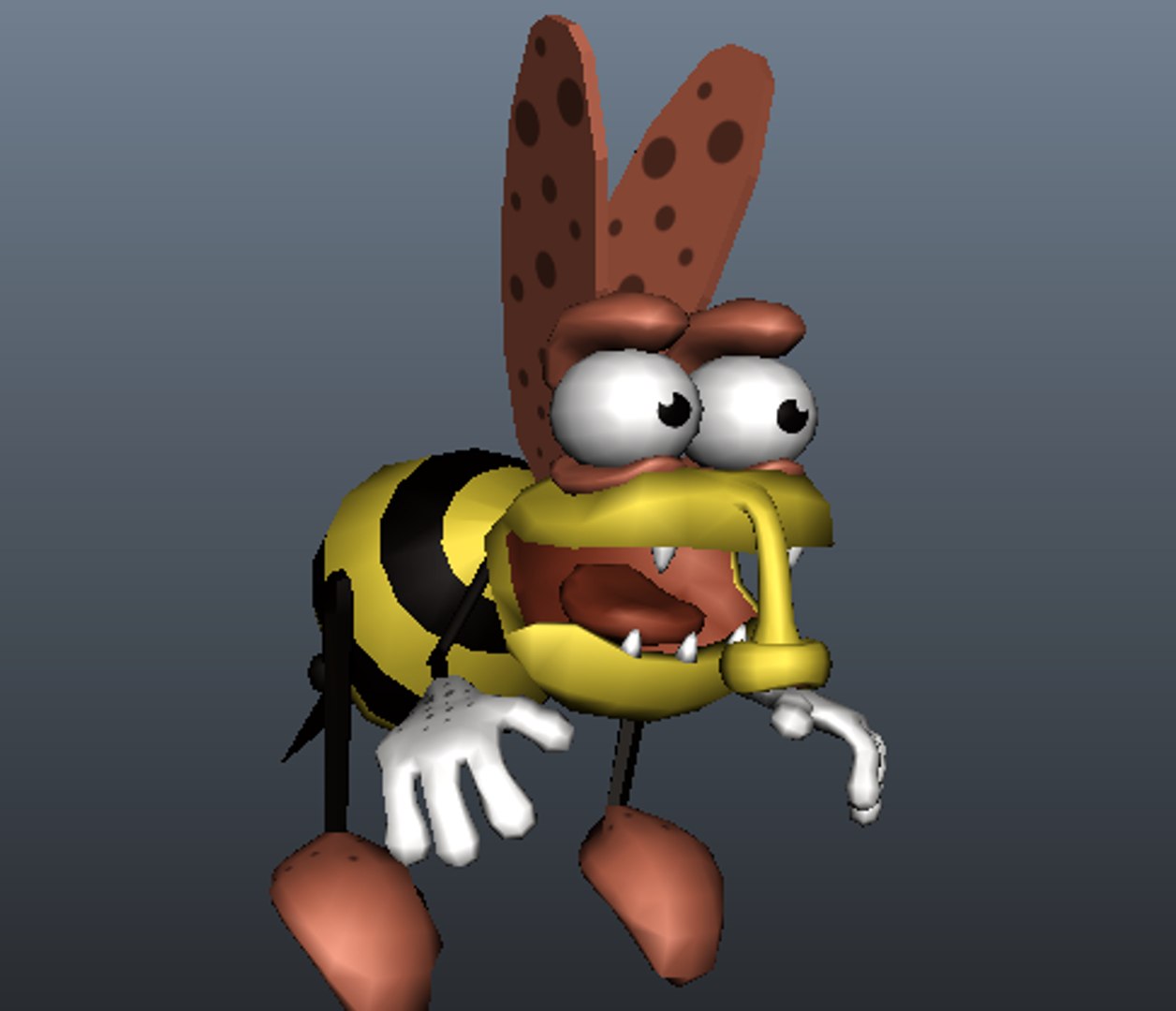 Cartoon Bug 3D Model - TurboSquid 1200907