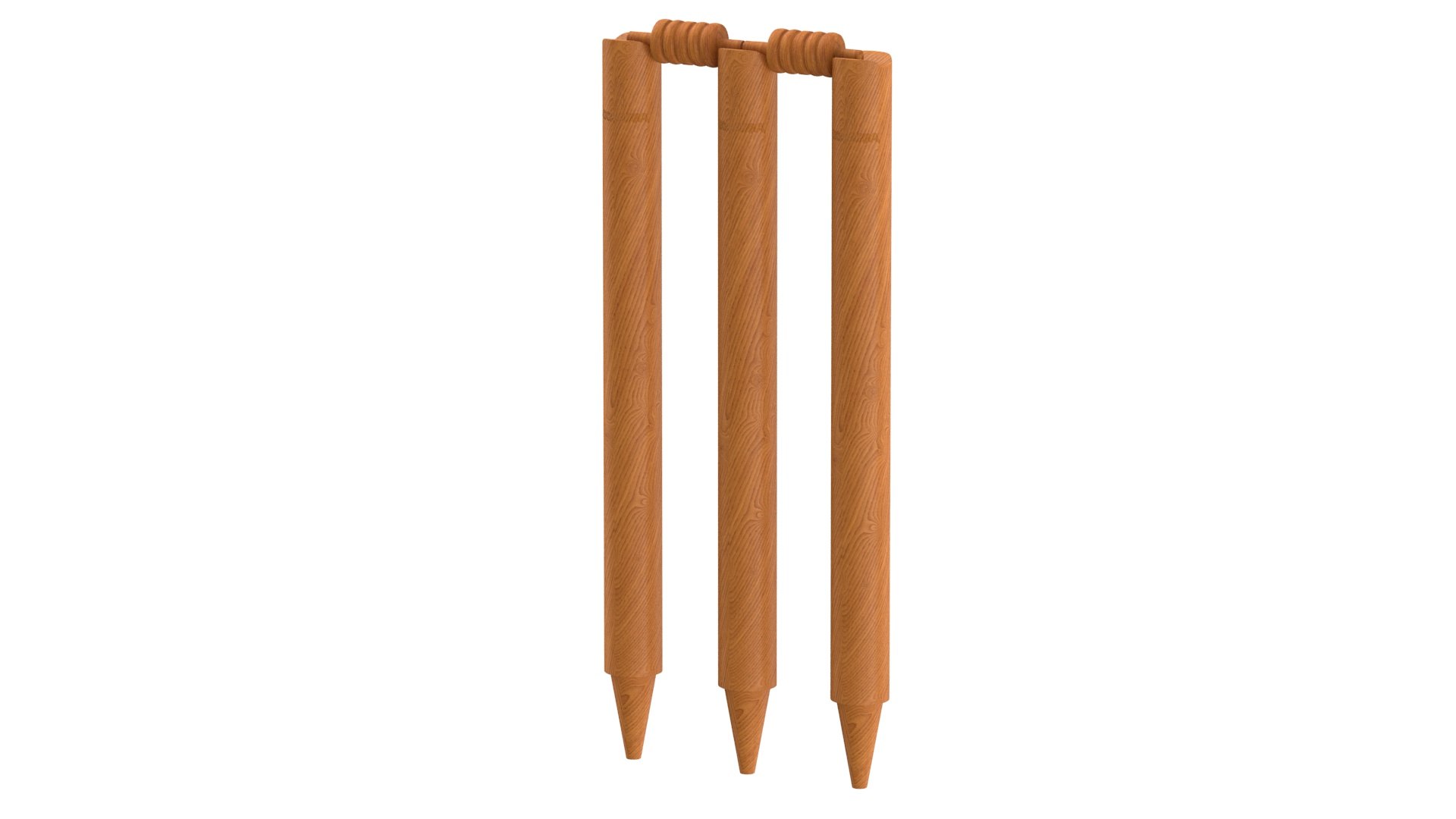 3D Cricket Wicket Model - TurboSquid 2297097