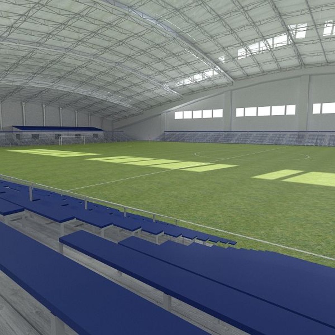 3d Model Indoor Soccer Arena