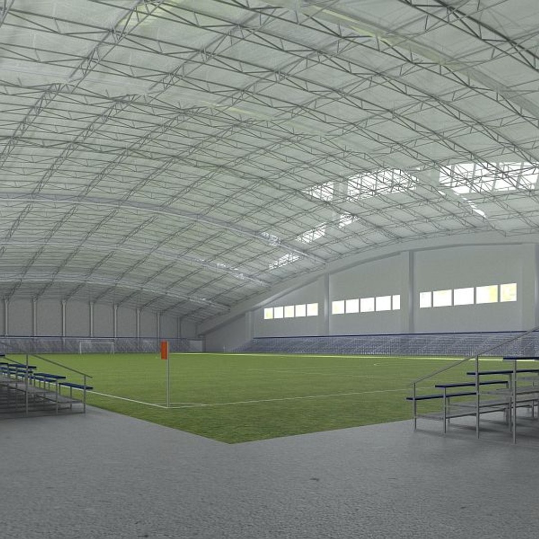3d Model Indoor Soccer Arena