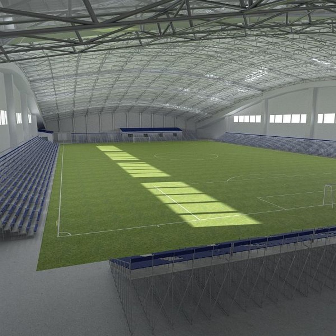 3d Model Indoor Soccer Arena