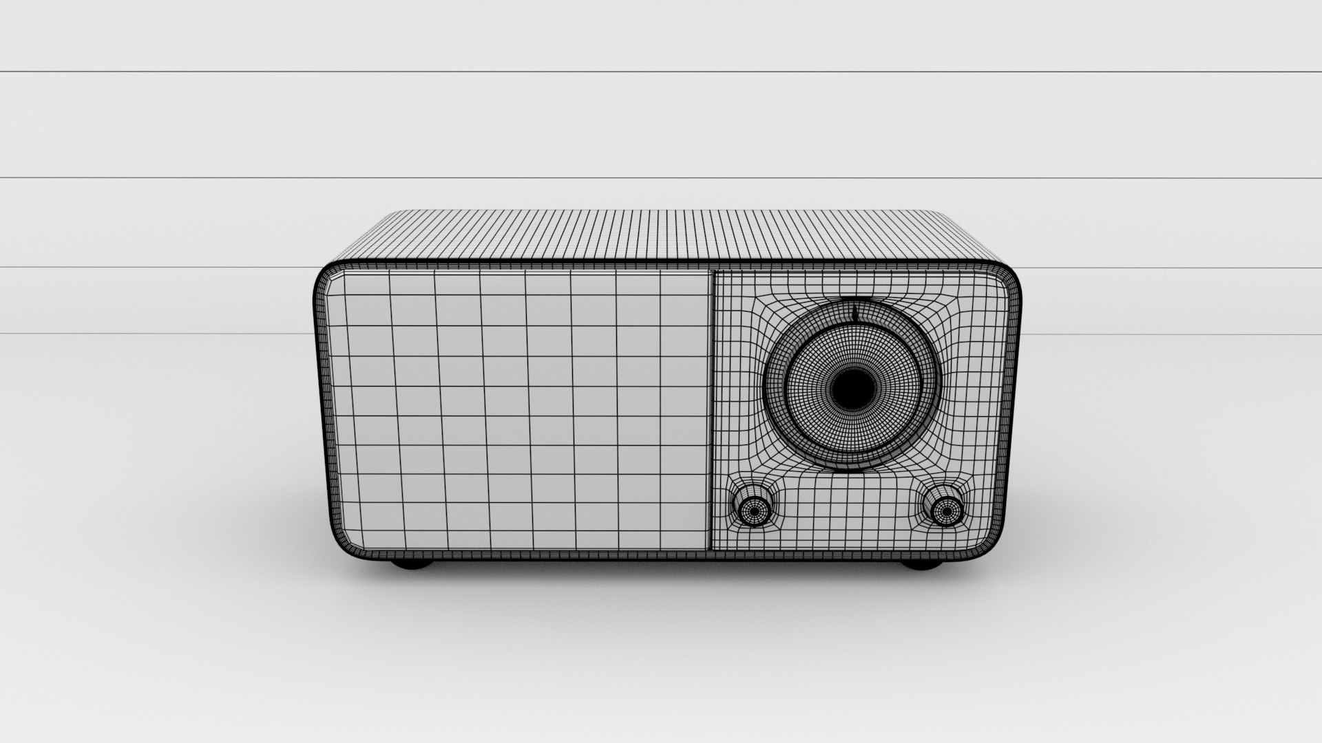 3D vintage style radio with Bluetooth connectivity - TurboSquid 2147865