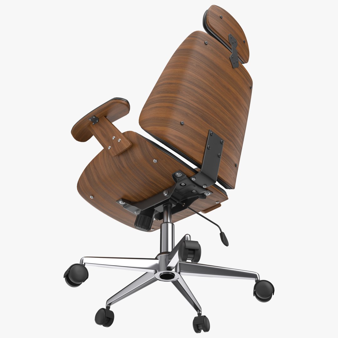 Baxton Hamilton Studio Office Chair 3D Model - TurboSquid 2020352