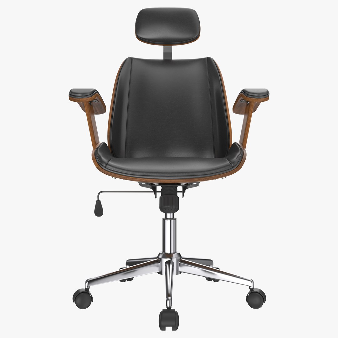Baxton Hamilton Studio Office Chair 3D Model - TurboSquid 2020352