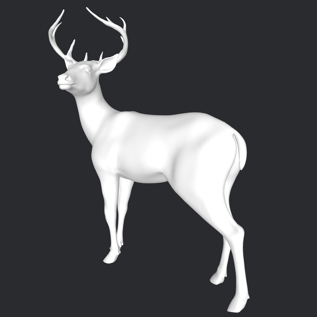 Deer 3D Model - TurboSquid 1970415