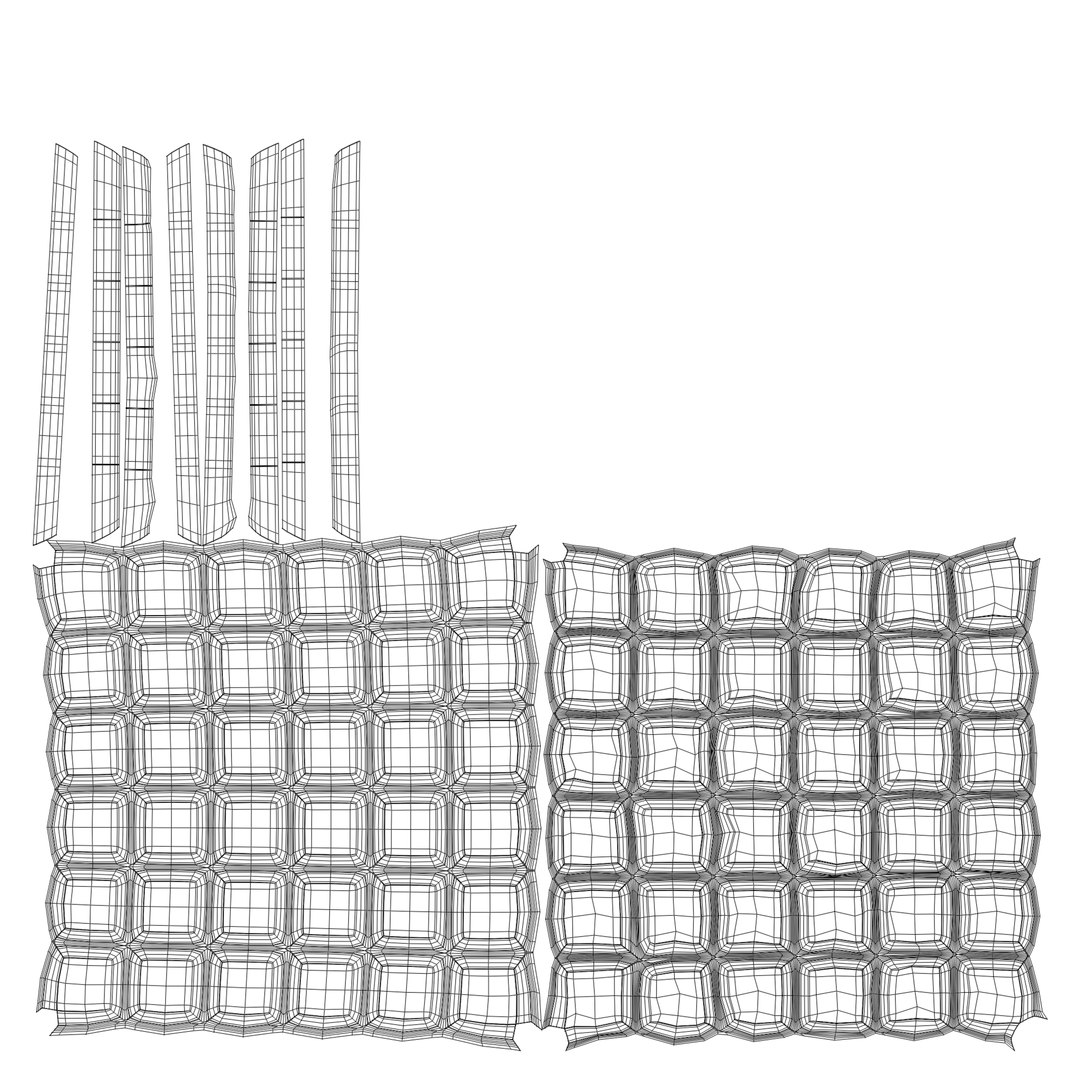 3D Waffle - TurboSquid 2086567