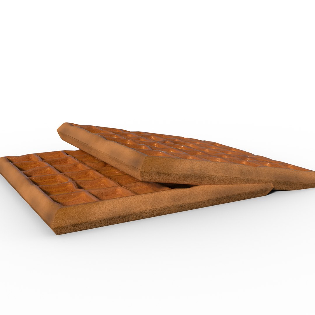 3D Waffle - TurboSquid 2086567