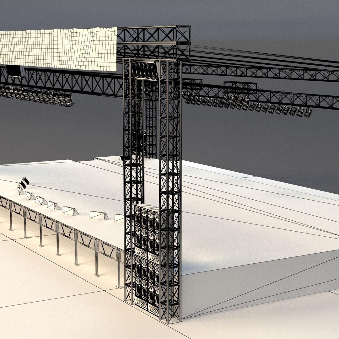 3D Light Scene Model - TurboSquid 1404724