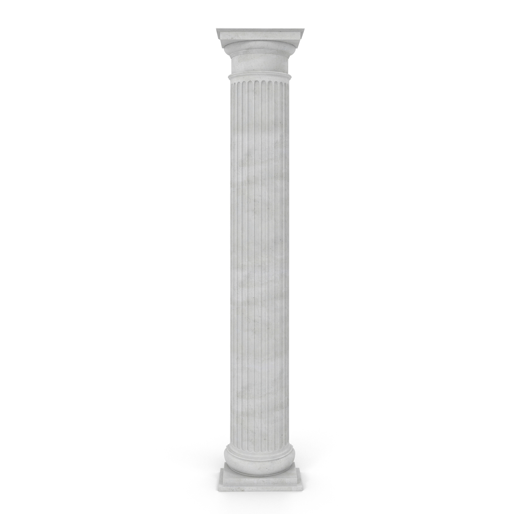 3ds pilasters doric greco roman