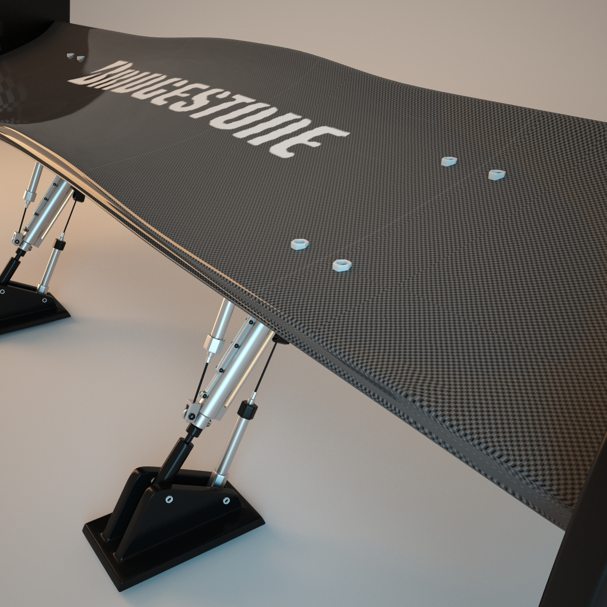 spoiler carbon 3d model