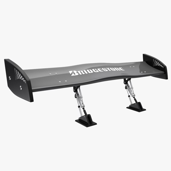 spoiler carbon 3d model