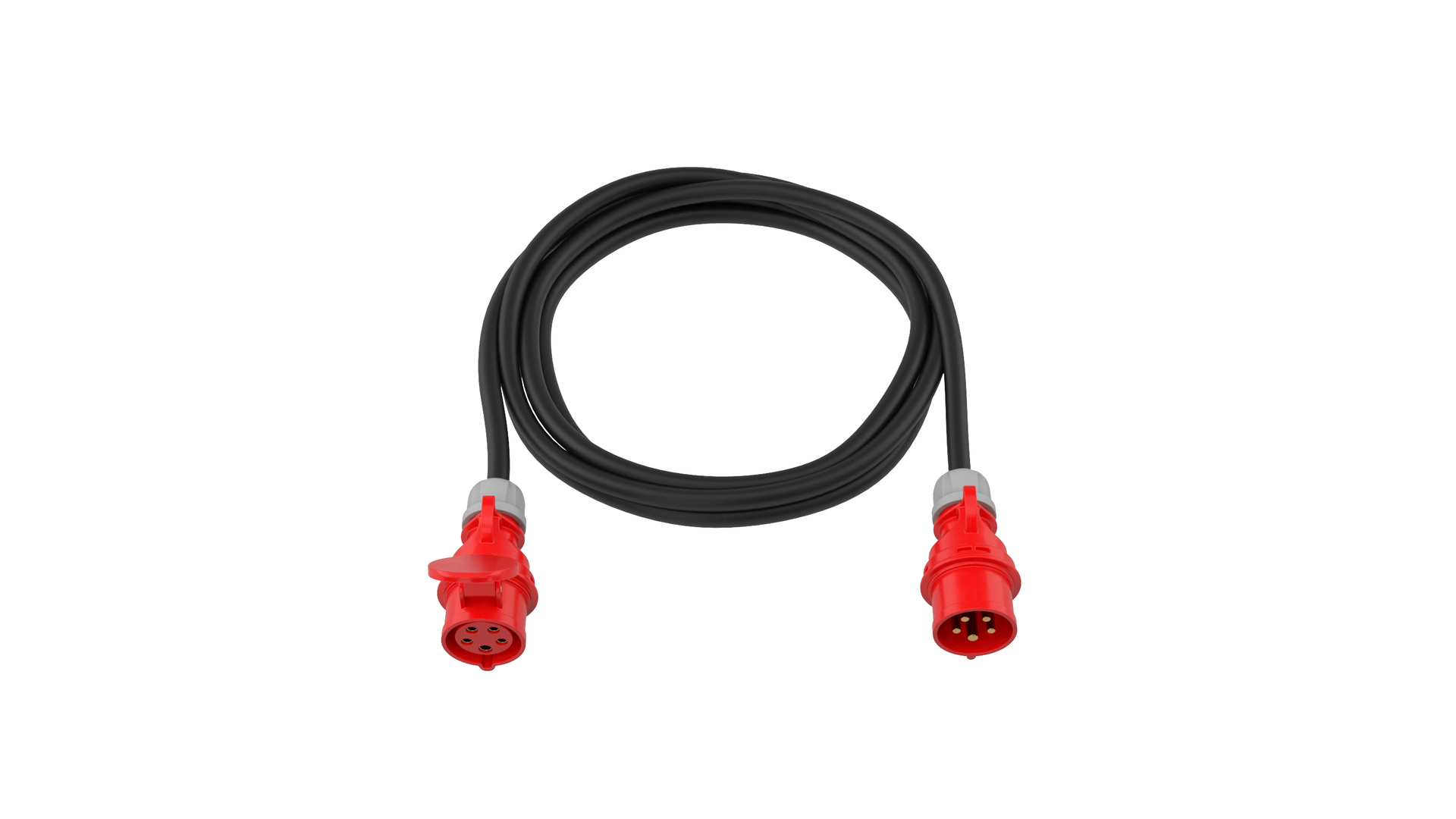 Three Phase Plug 3D Model - TurboSquid 2068772