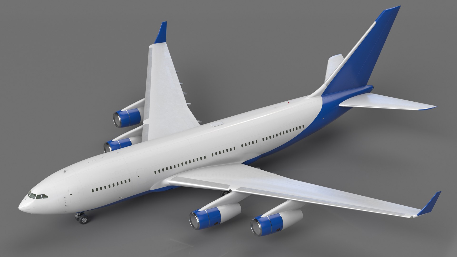 3D Long Range Airoplane Simple Interior - TurboSquid 1966517