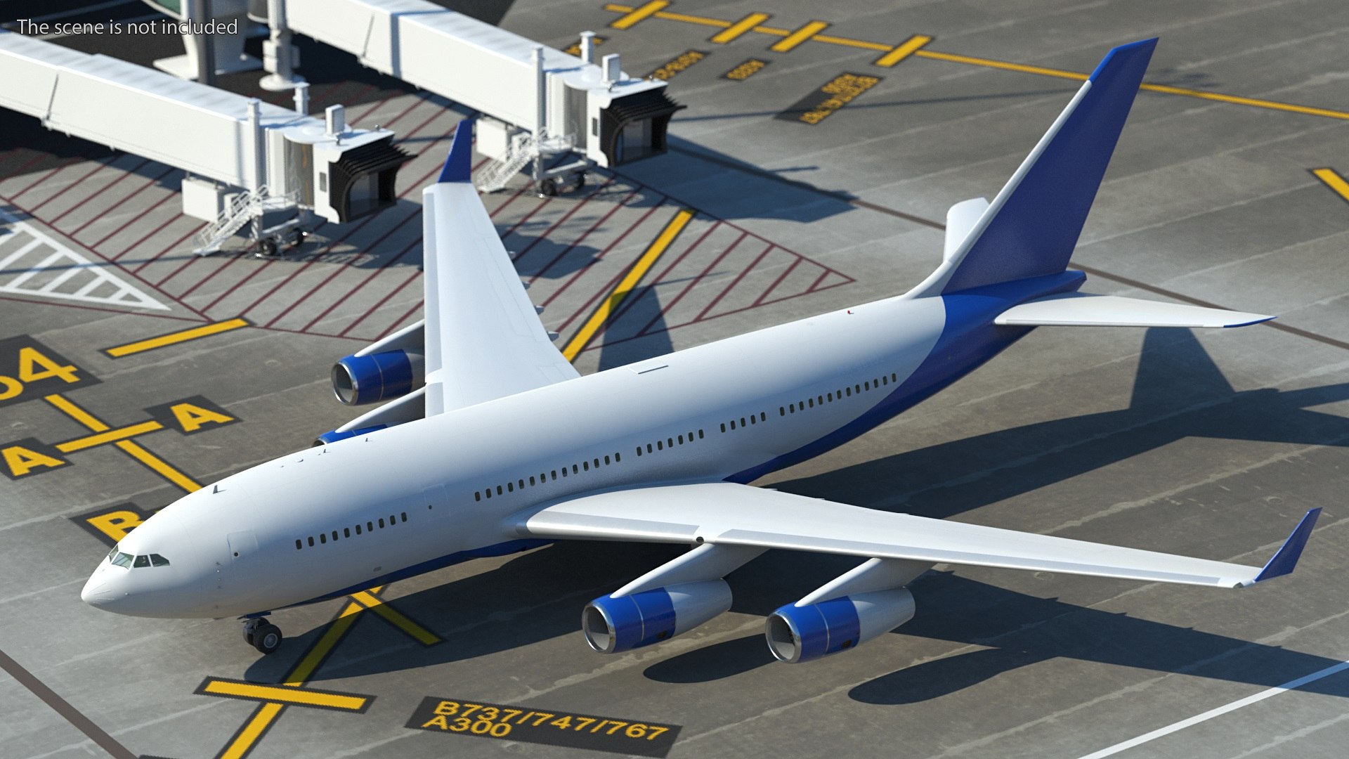 3D Long Range Airoplane Simple Interior - TurboSquid 1966517