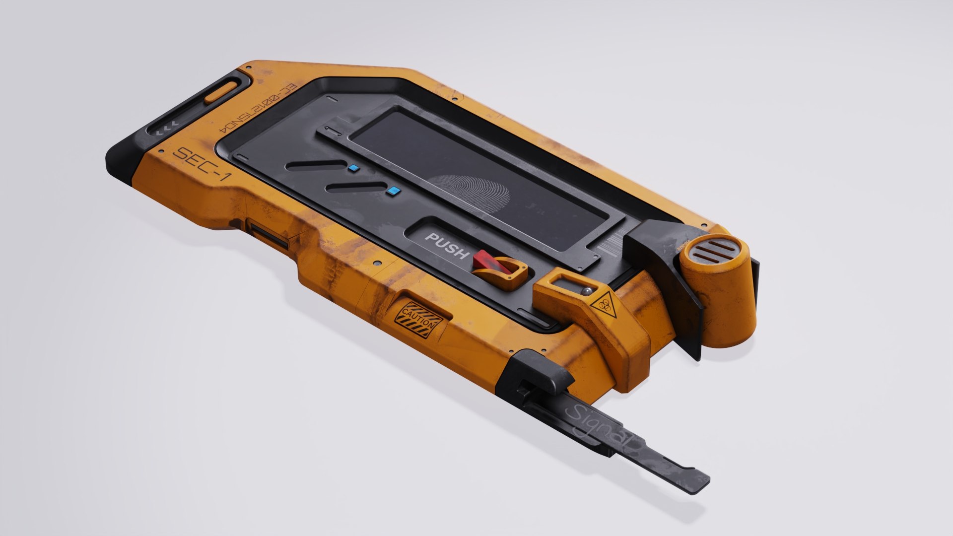 Sci-fi Remote 3D - TurboSquid 2020094