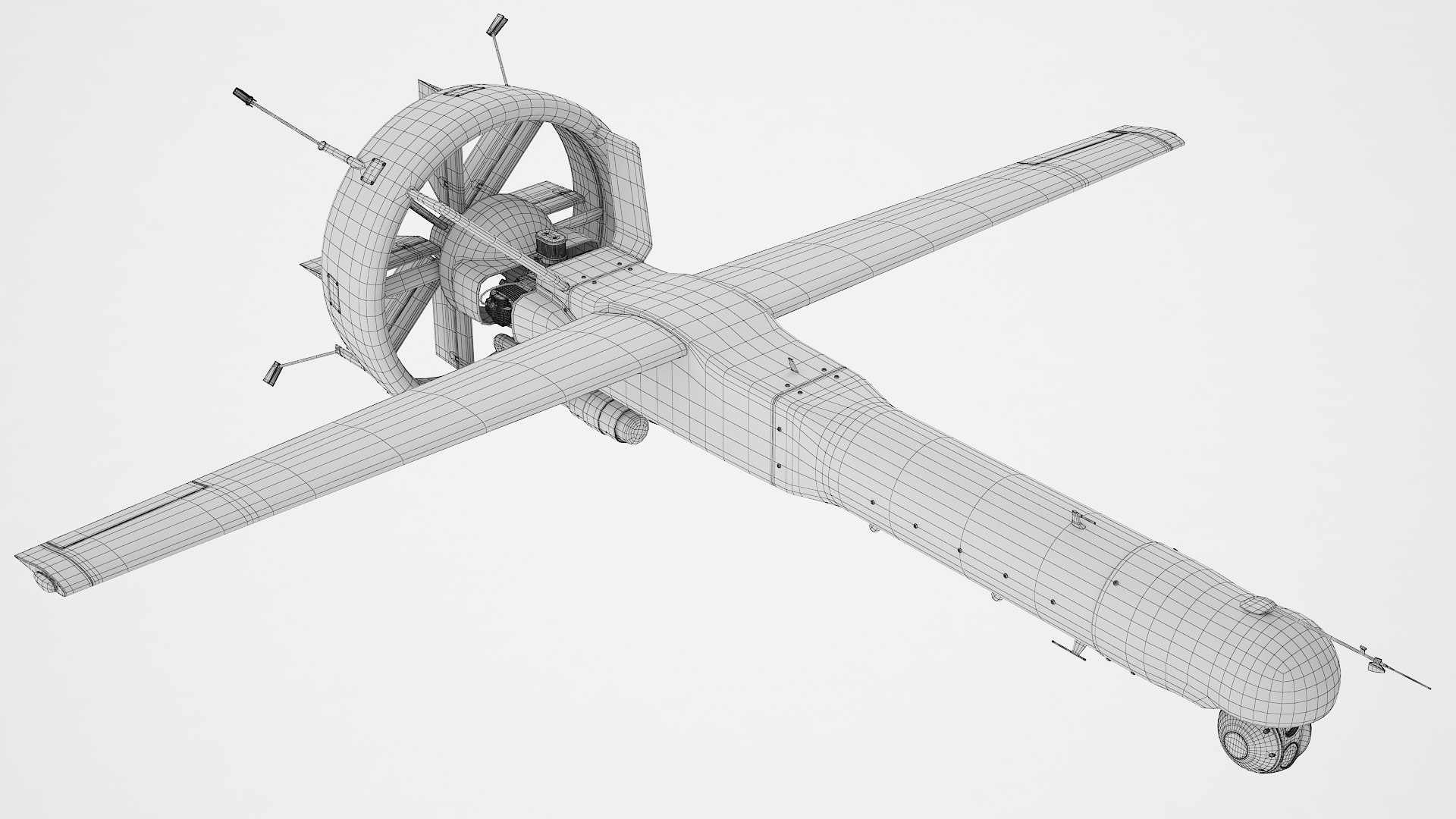 Shield AI MQ-35A V-BAT UAV 02 3D Model - TurboSquid 2383372