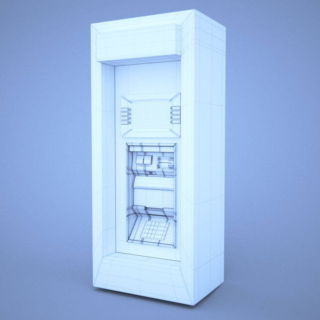Atm Cash Machine 3D Model - TurboSquid 1266390