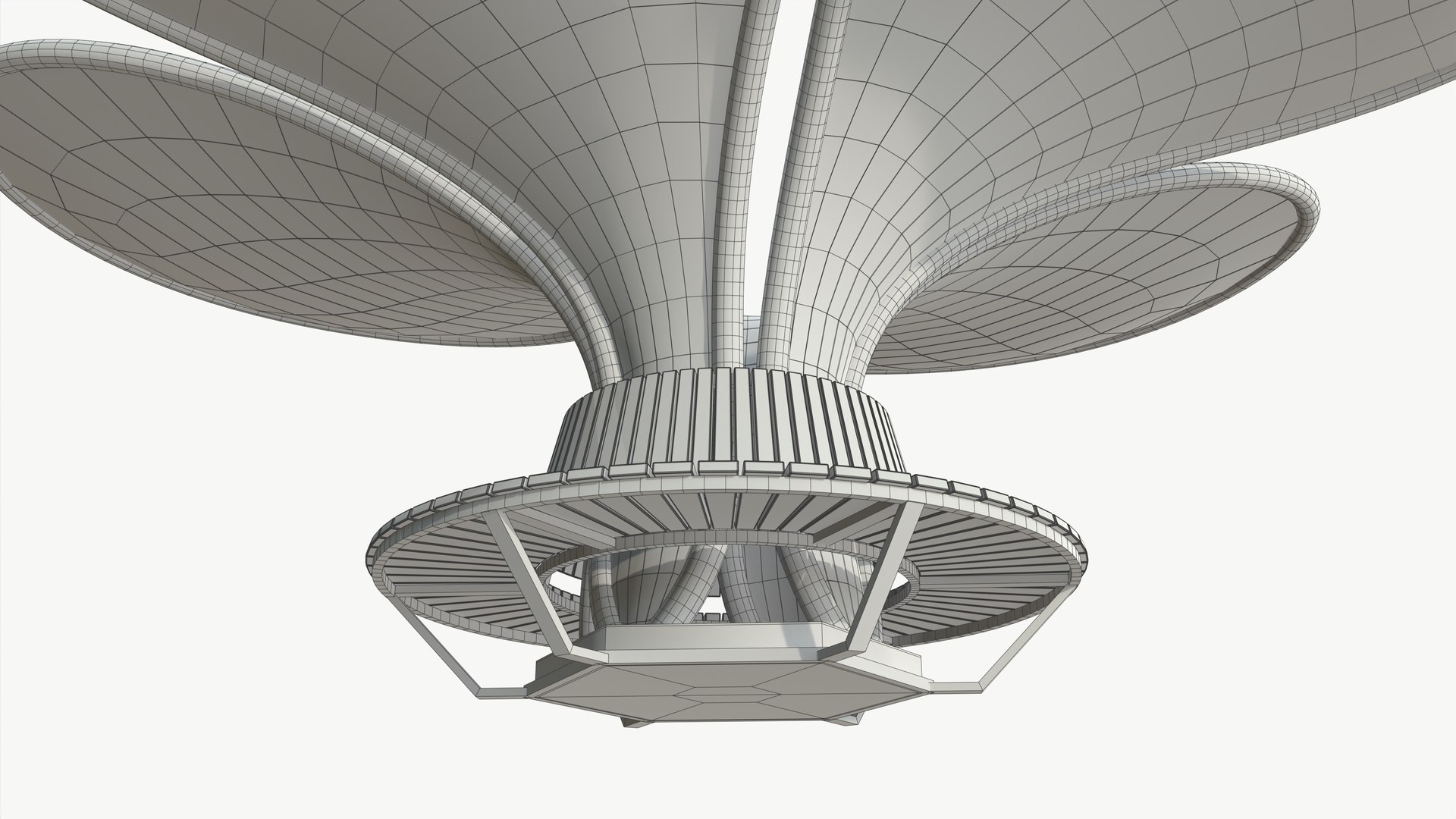 Tensile Structure Shade 3D Model - TurboSquid 2216391