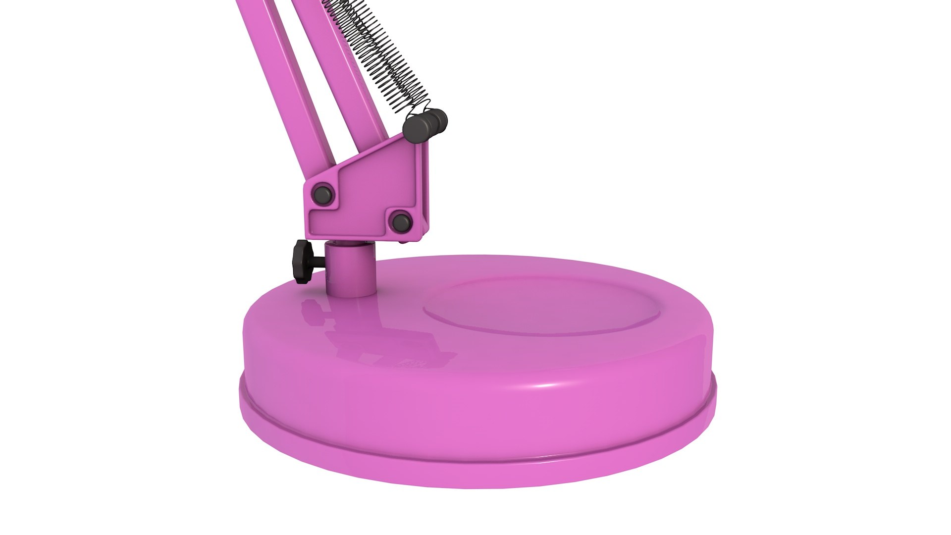 3D model Pink Modern Desk Lamp - TurboSquid 1763378