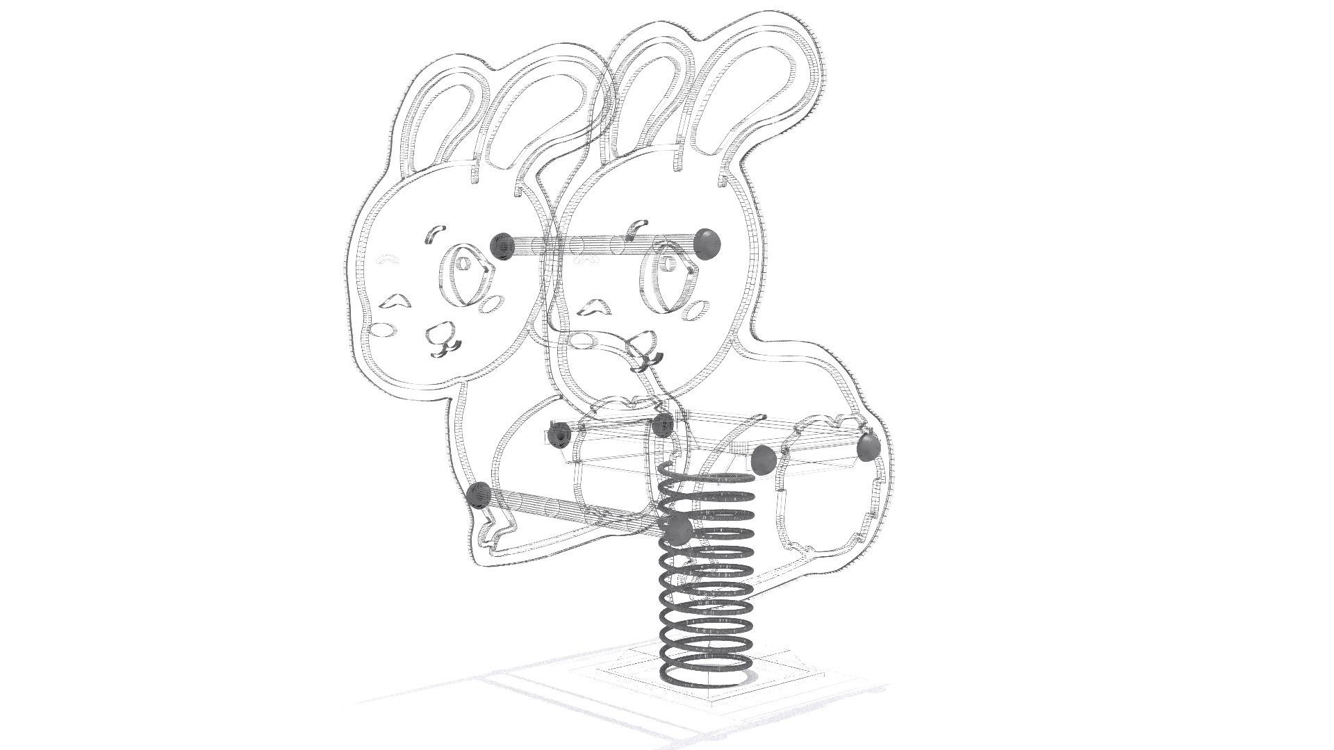 3D Rabbit Rider Model - TurboSquid 1767864