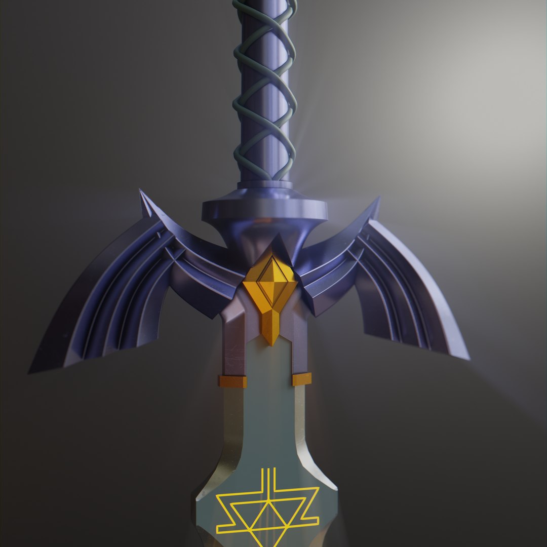 Master Sword Zelda 3D - TurboSquid 1839739