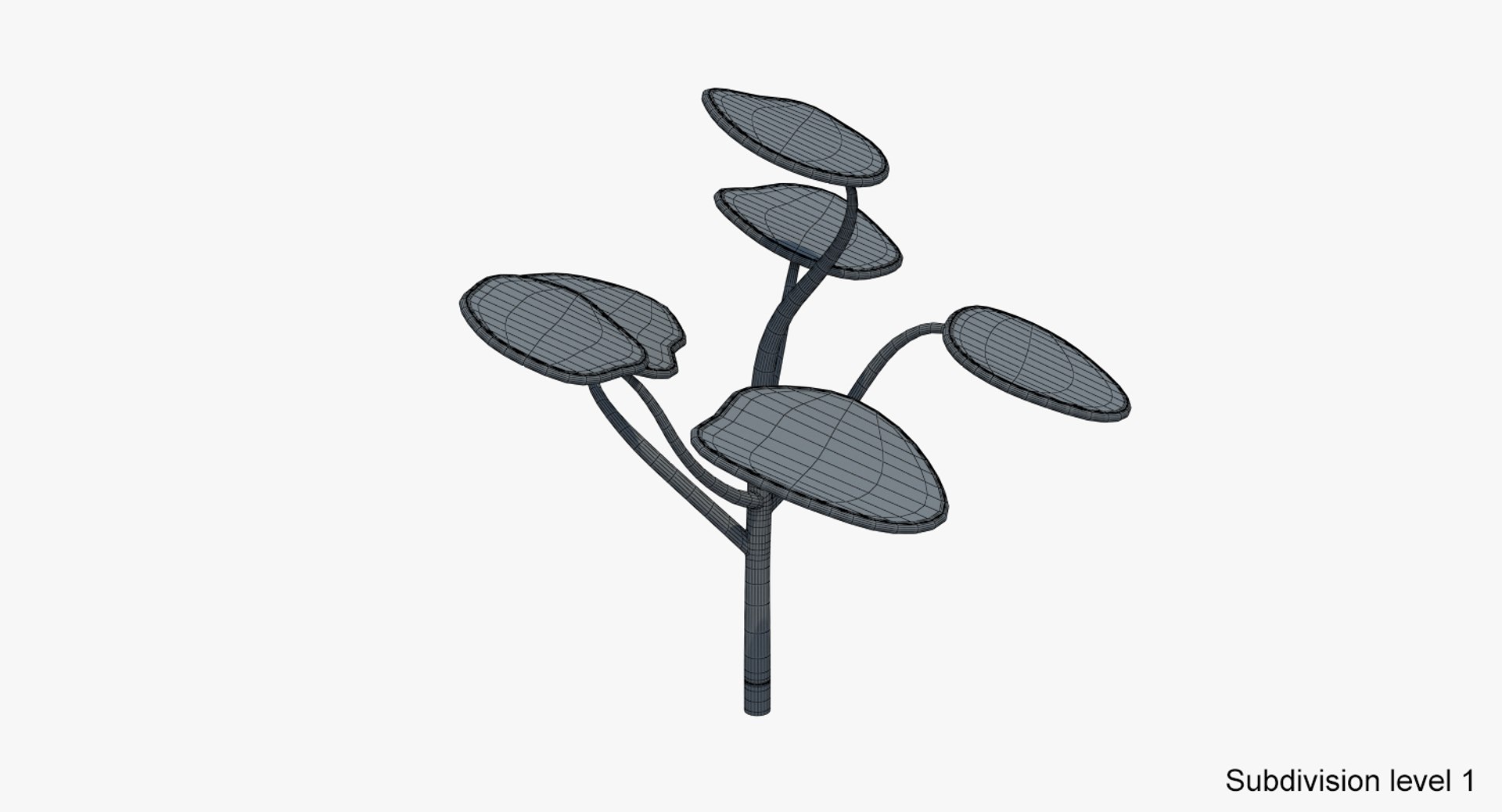 3D Solar Tree Model - TurboSquid 1239069