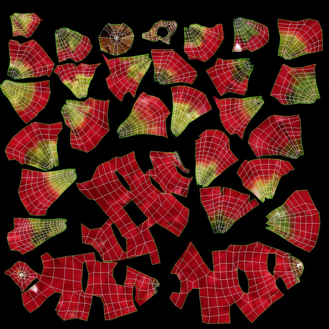 3d dragonfruit fruit model