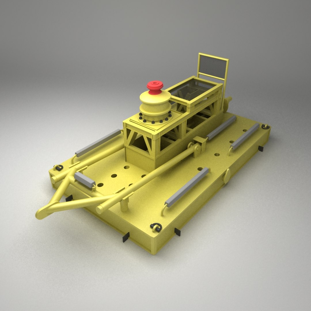 Plet Pipeline End Termination 3d Max