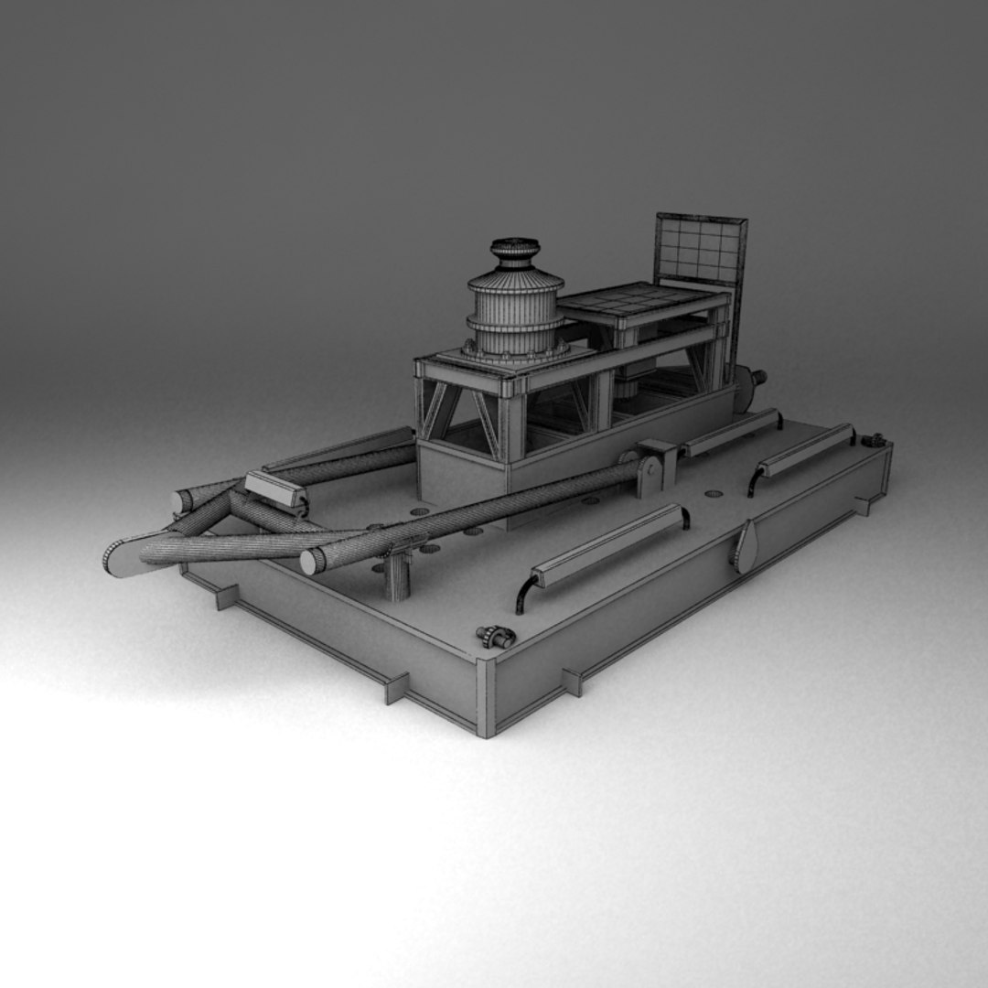 Plet Pipeline End Termination 3d Max