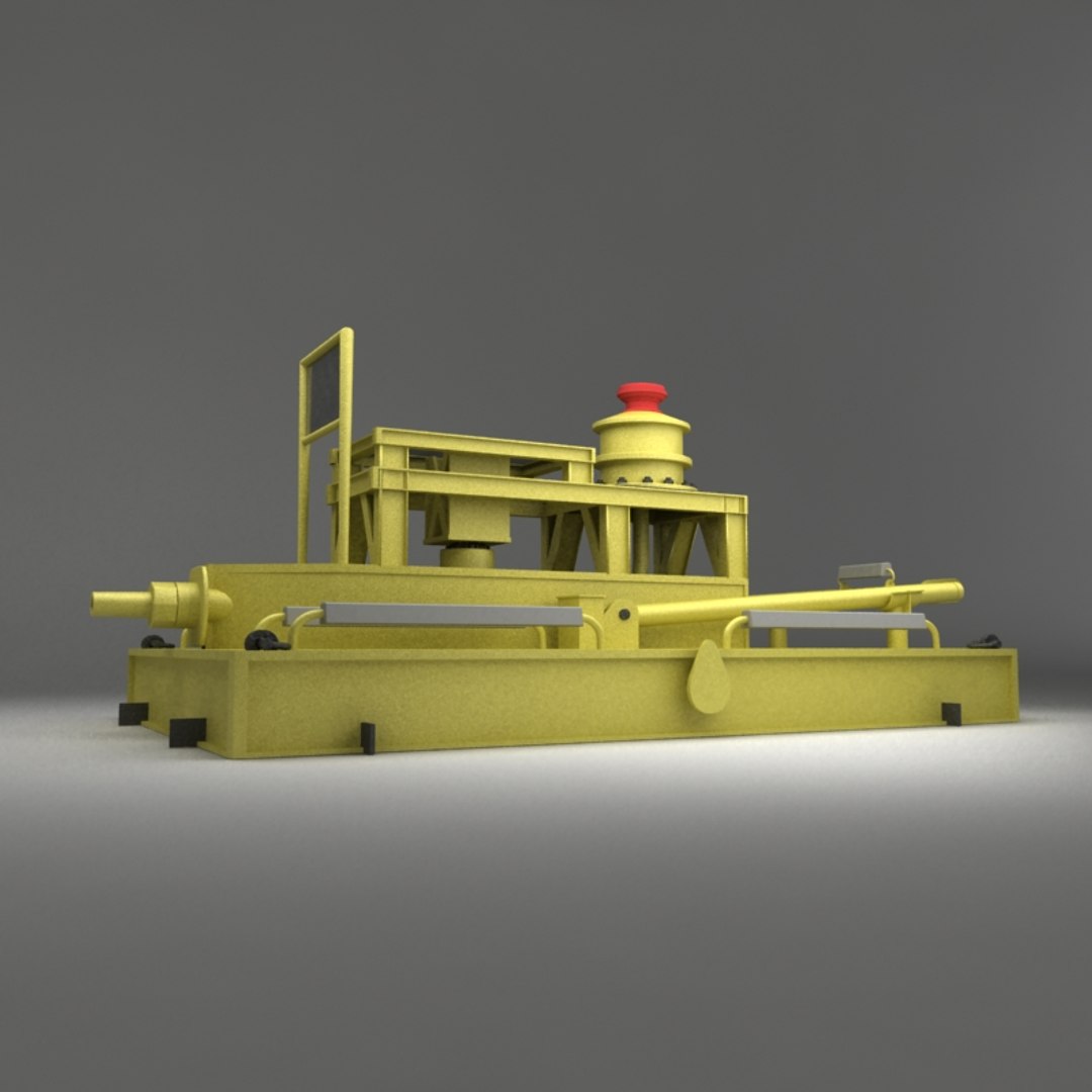 Plet Pipeline End Termination 3d Max