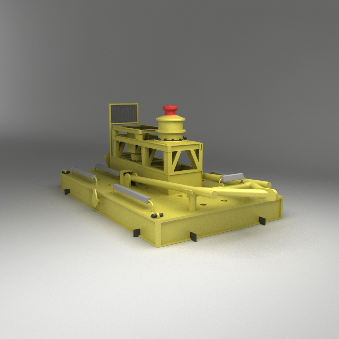 Plet Pipeline End Termination 3d Max