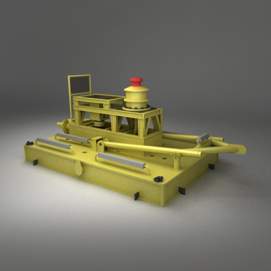 Plet Pipeline End Termination 3d Max