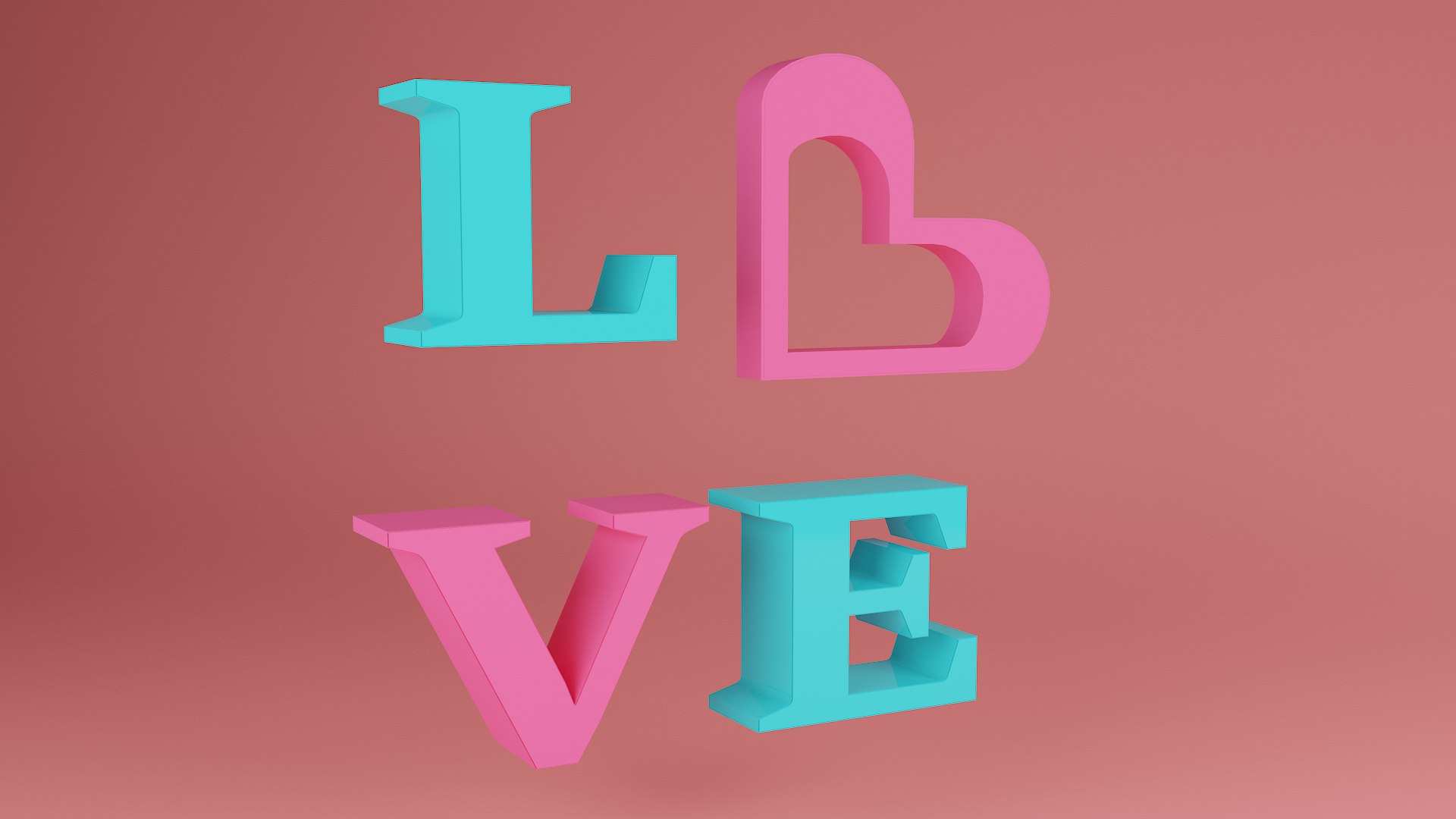 LOVE 3D - TurboSquid 2160985