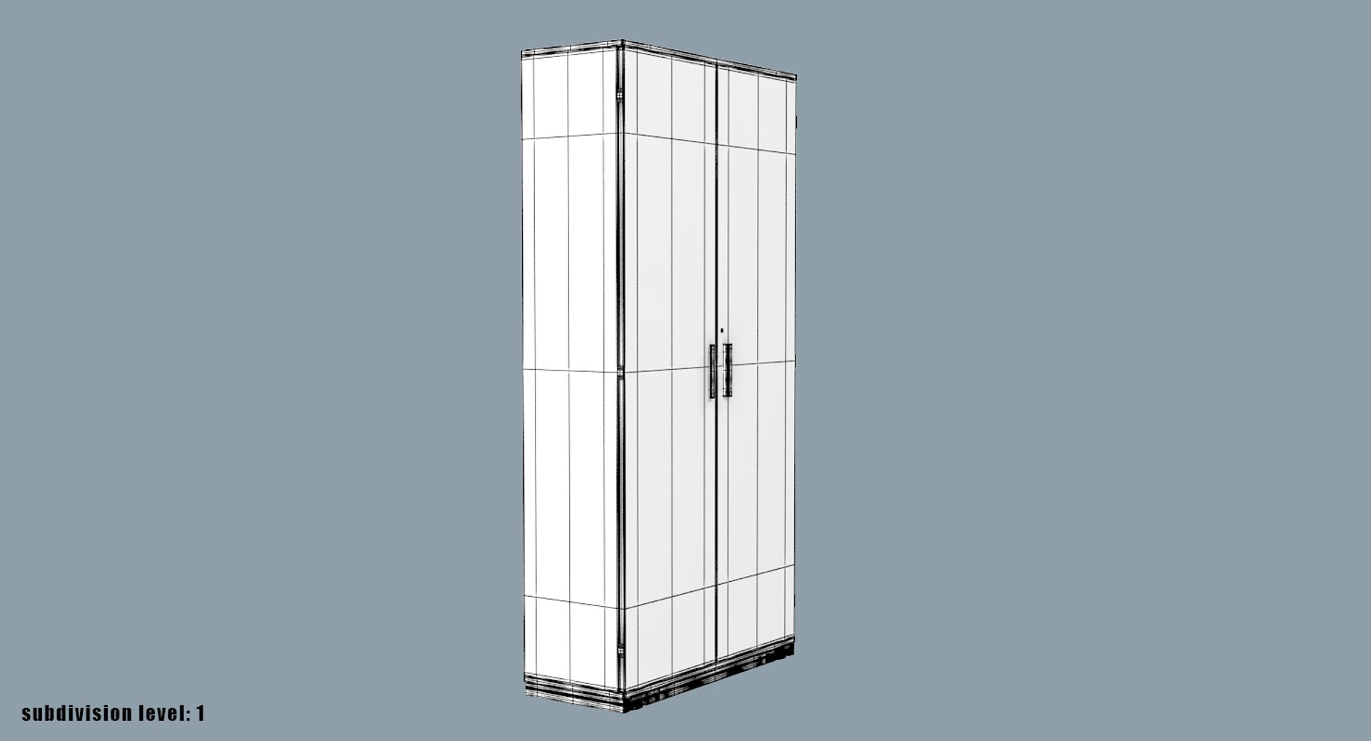 3d Model Of Storage Unit 5p1000