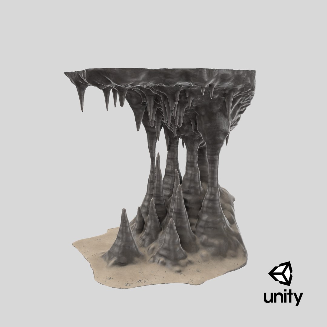 3D Cave Stalagmites 14 PBR - TurboSquid 2026069