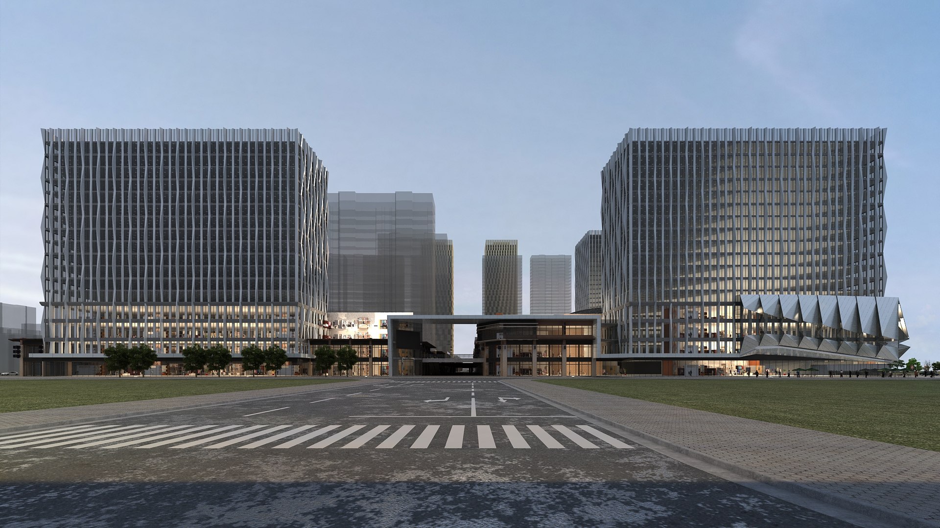 Modern Building 58 3D Model - TurboSquid 1888233