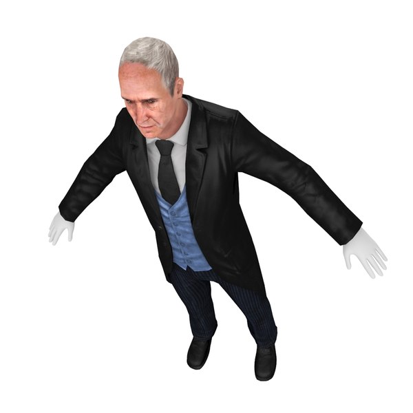 3D butler - TurboSquid 1289199