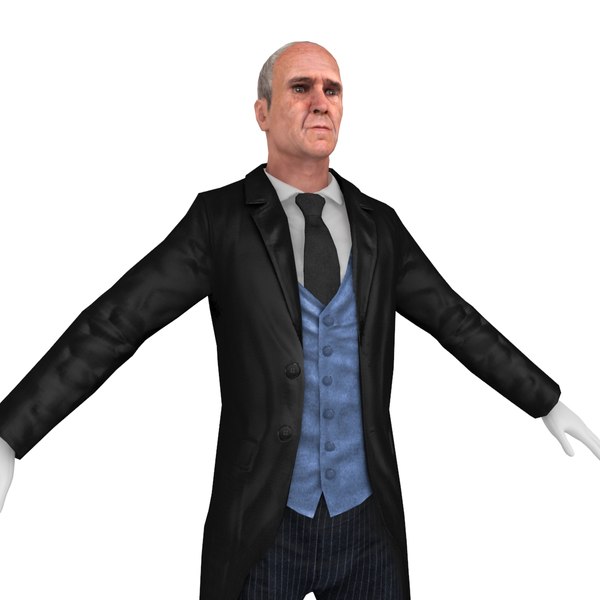 3D butler - TurboSquid 1289199