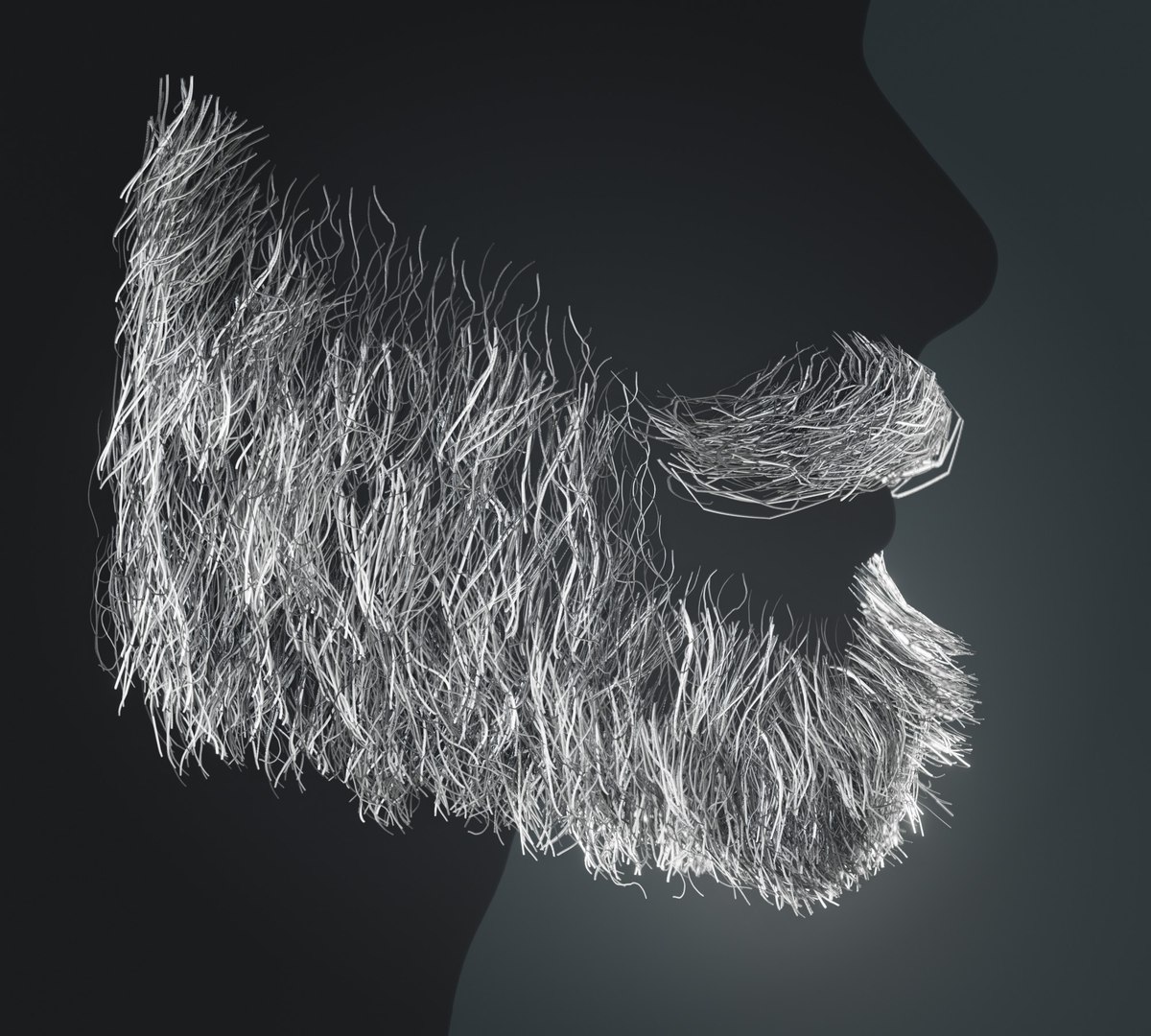 3D Beard RealTime 13 Version 1 - TurboSquid 1892370