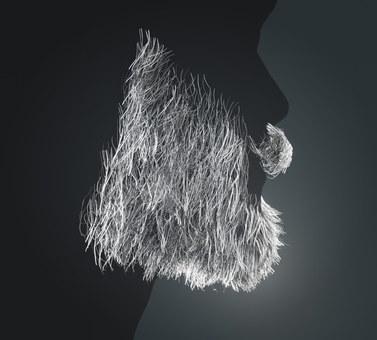 3D Beard RealTime 13 Version 1 - TurboSquid 1892370