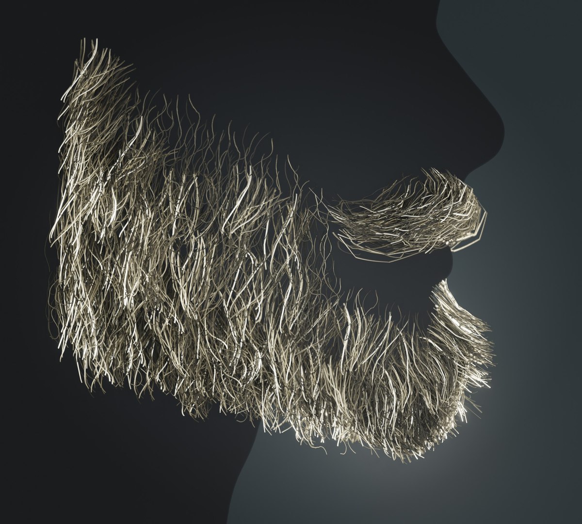 3D Beard RealTime 13 Version 1 - TurboSquid 1892370