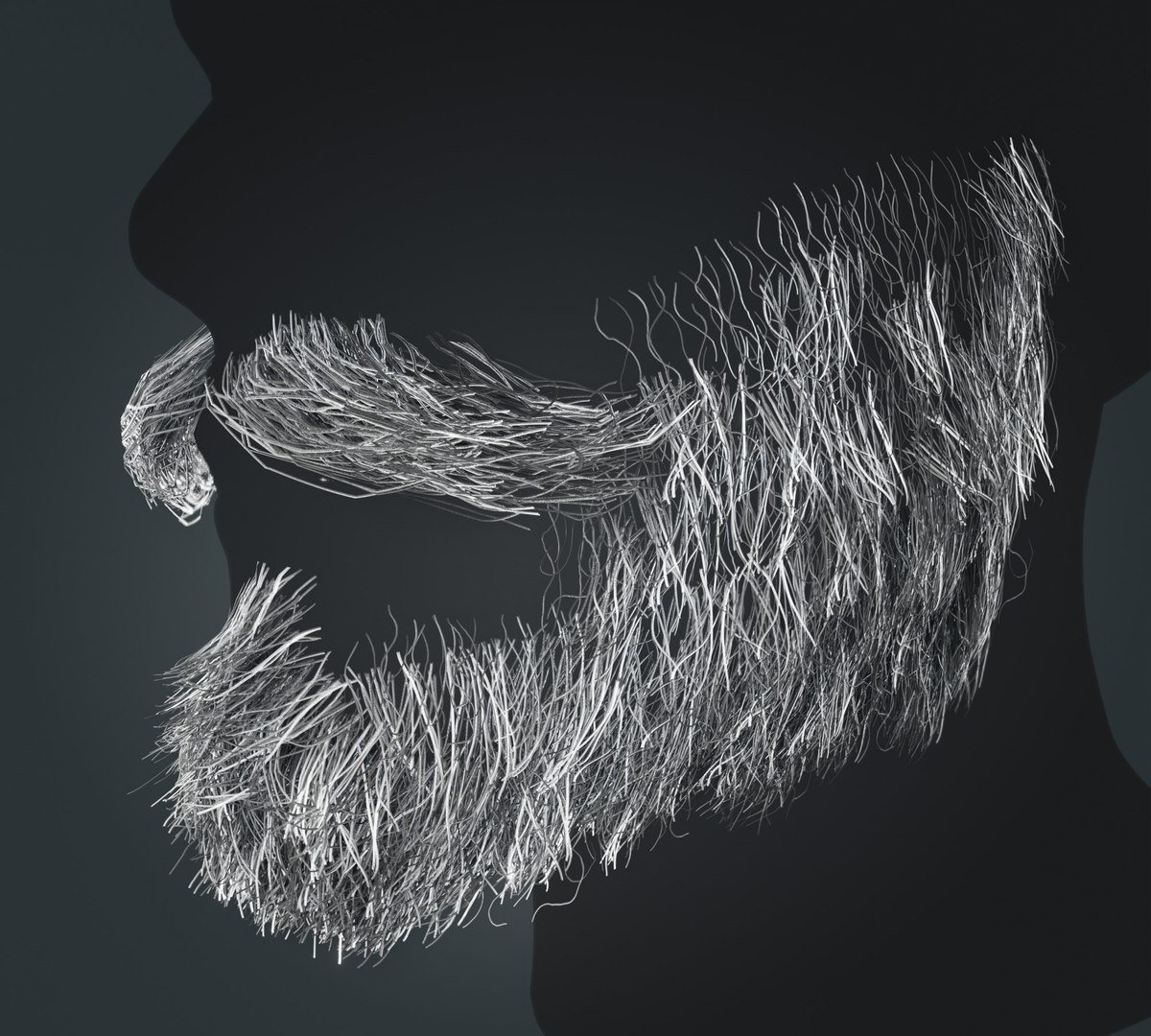 3D Beard RealTime 13 Version 1 - TurboSquid 1892370