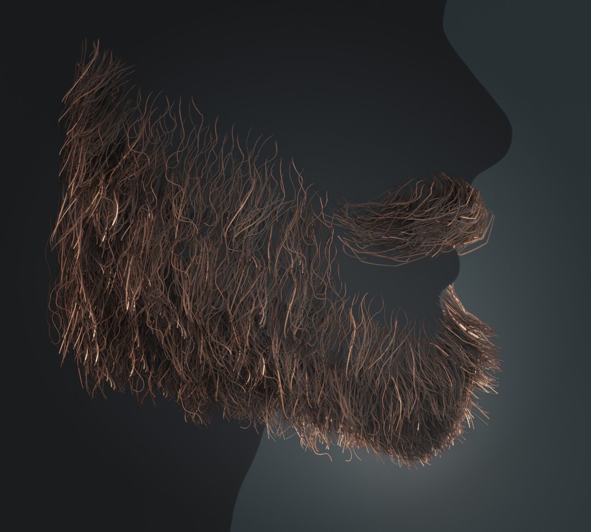 3D Beard RealTime 13 Version 1 - TurboSquid 1892370