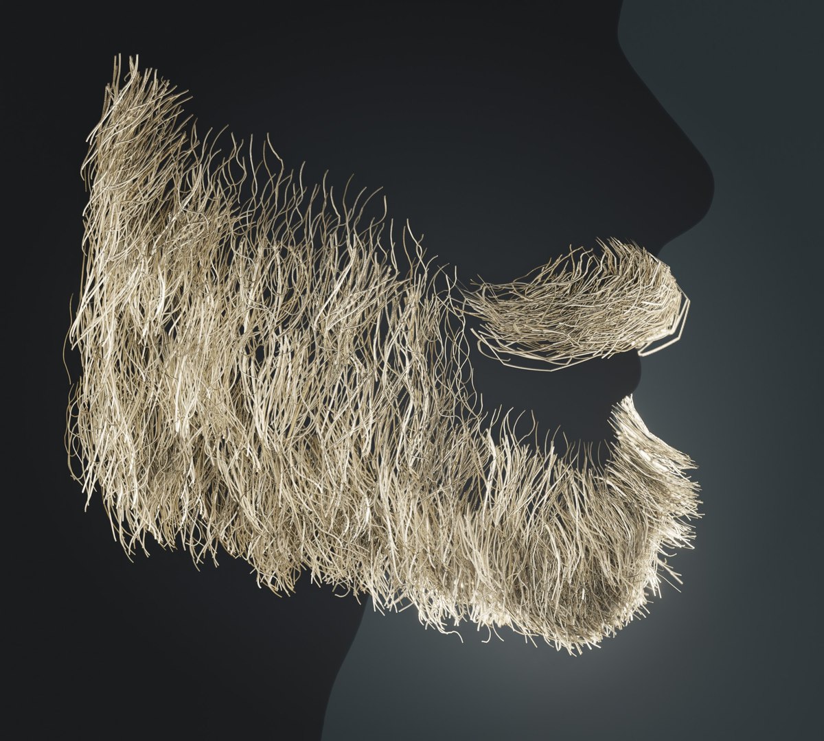 3D Beard RealTime 13 Version 1 - TurboSquid 1892370