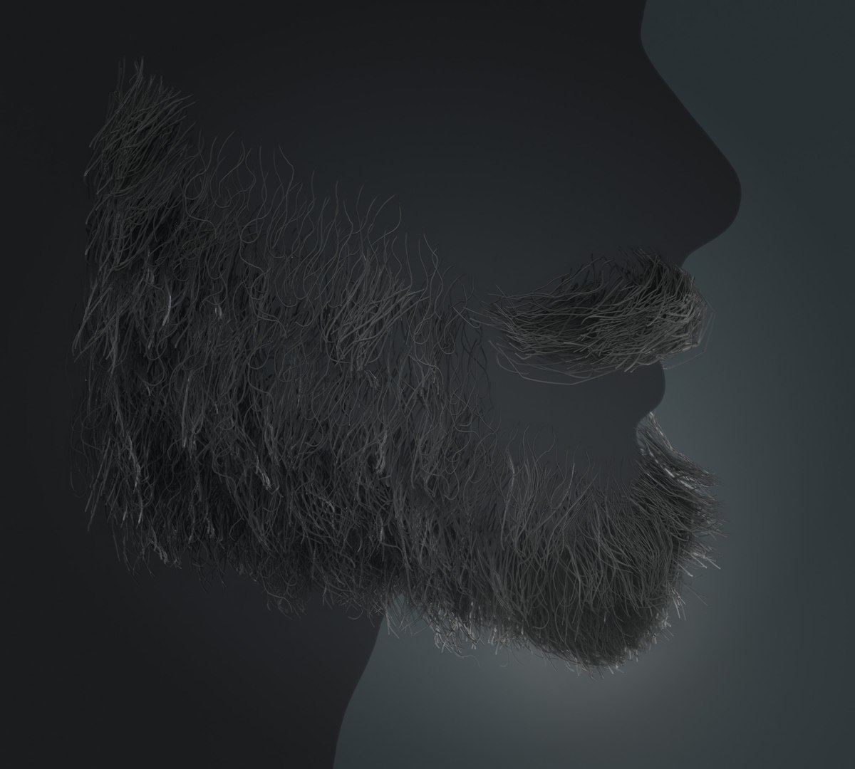 3D Beard RealTime 13 Version 1 - TurboSquid 1892370