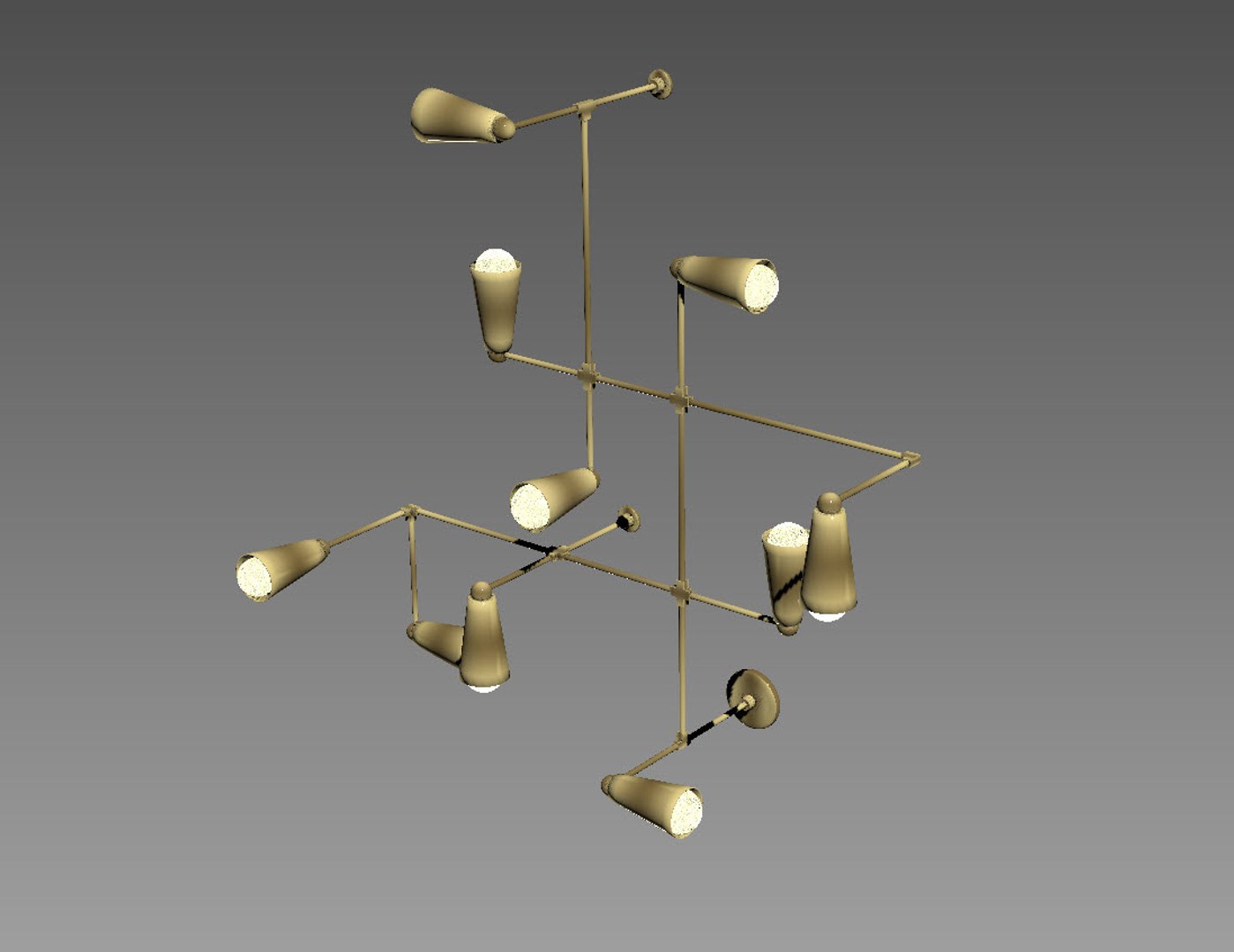 Zig-zag lightmaker model - TurboSquid 1230521