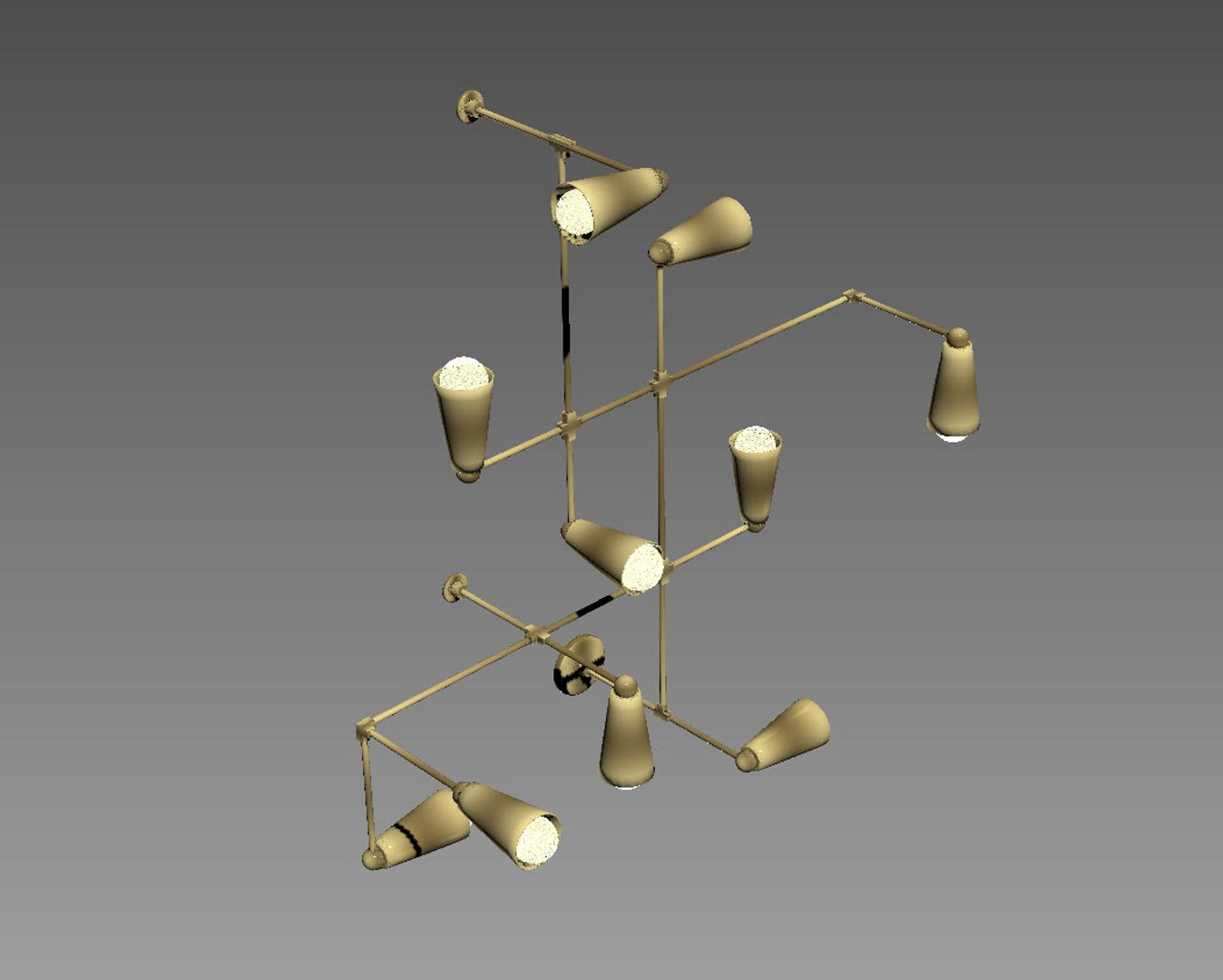 Zig-zag lightmaker model - TurboSquid 1230521