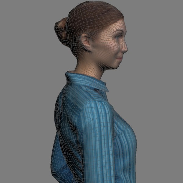 3dsmax realistic human