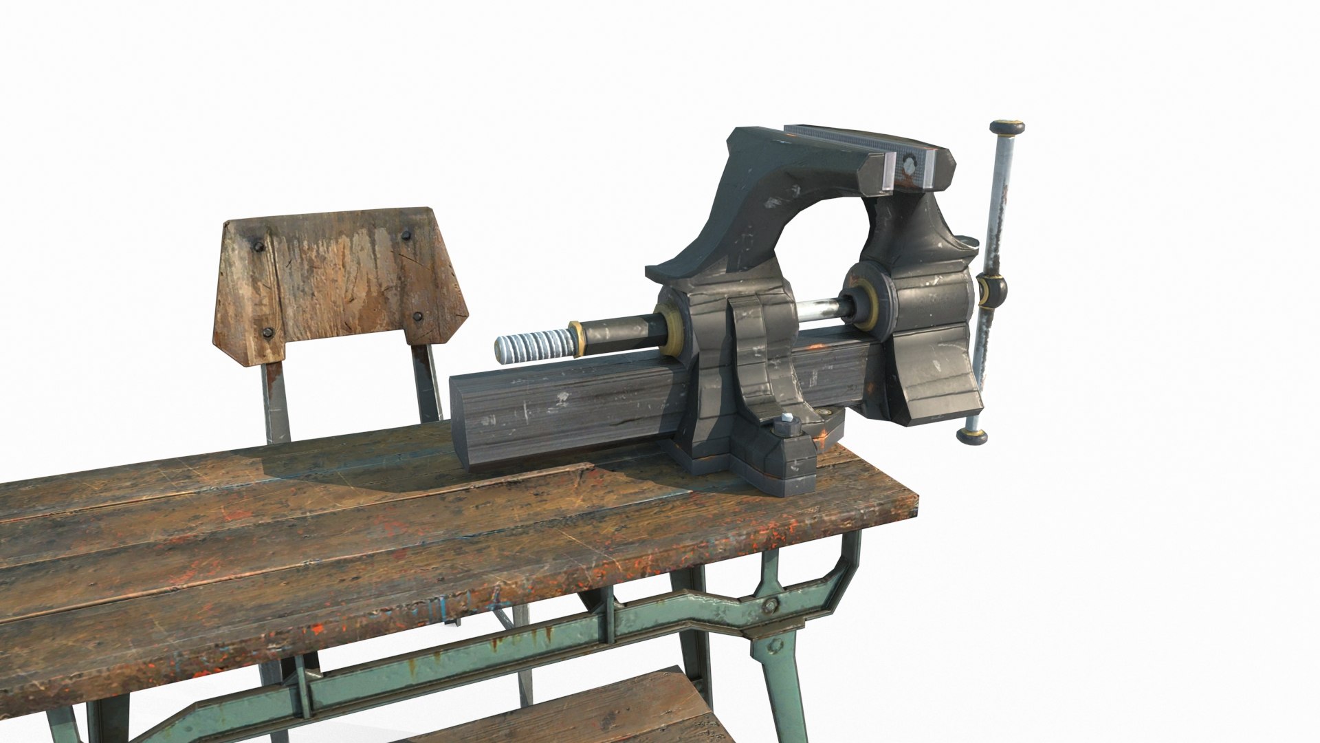 Modern tool Cross flat nose pliers 3D model - TurboSquid 2147115